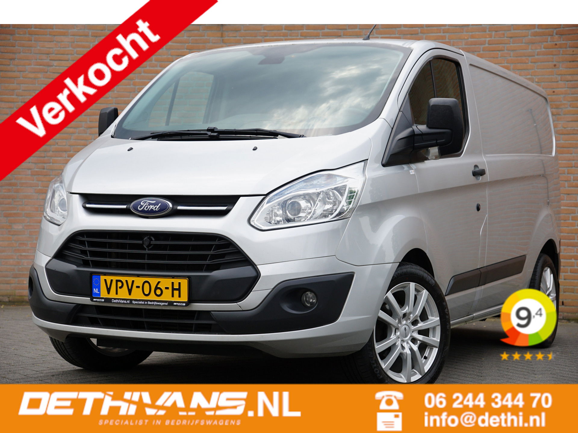 Ford Transit Custom 2.2TDCI 126PK Cruisecontrol / Airconditioning ...