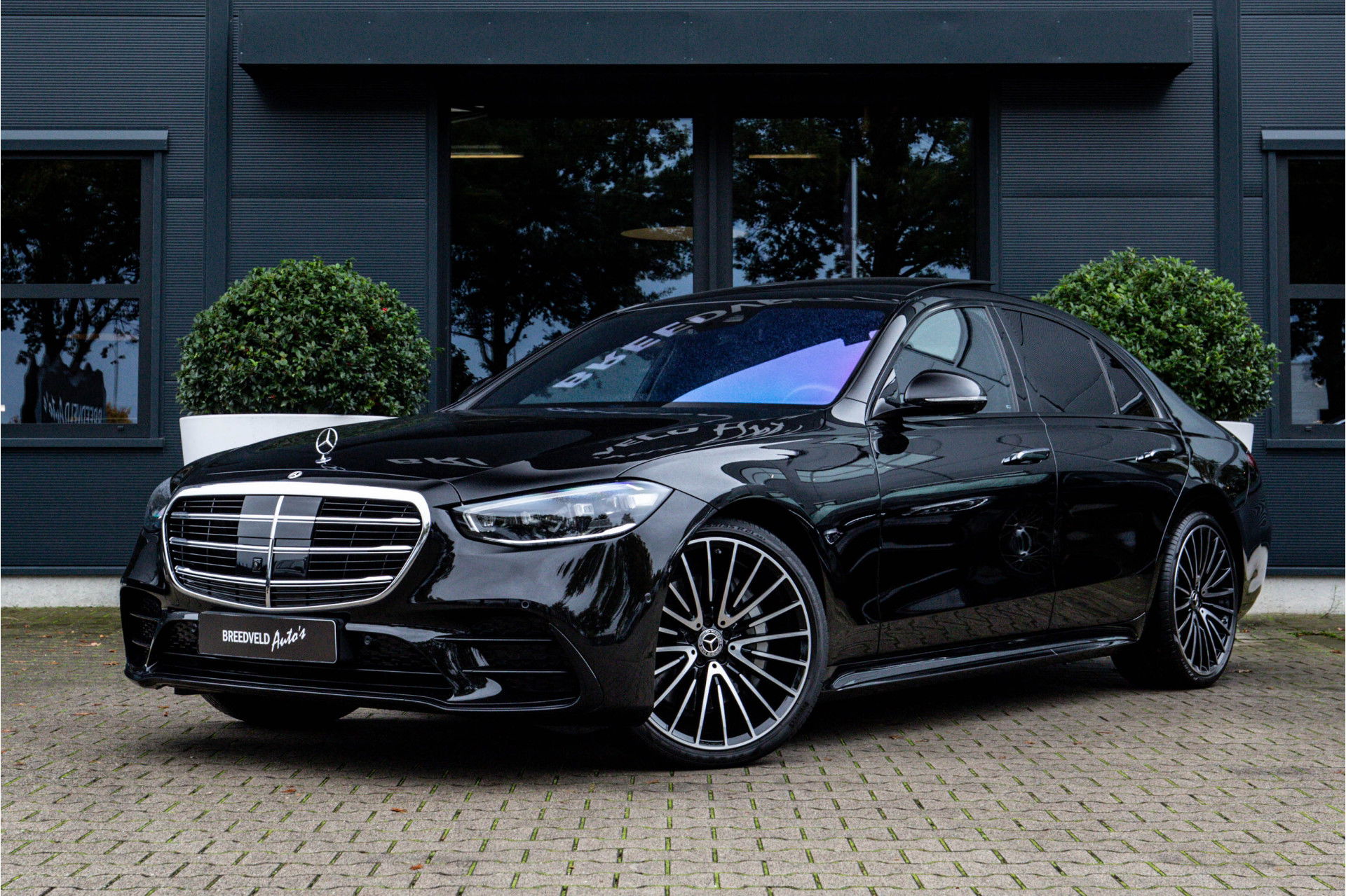 Mercedes-Benz S-Klasse S500 4MATIC AMG, Achterasbest. Panoramadak, 2021 ...