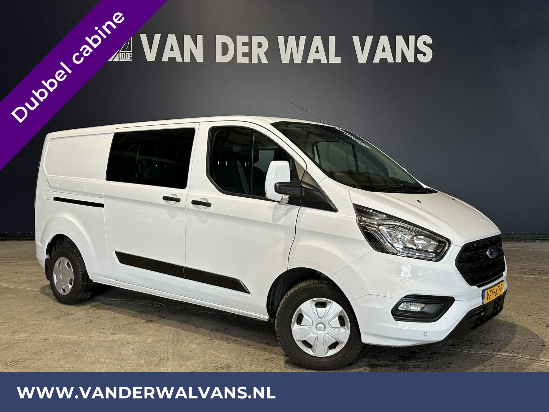 Ford Transit Custom 2.0 TDCI L2H1 Dubbele cabine Euro6 Airco | 6 Zits ...