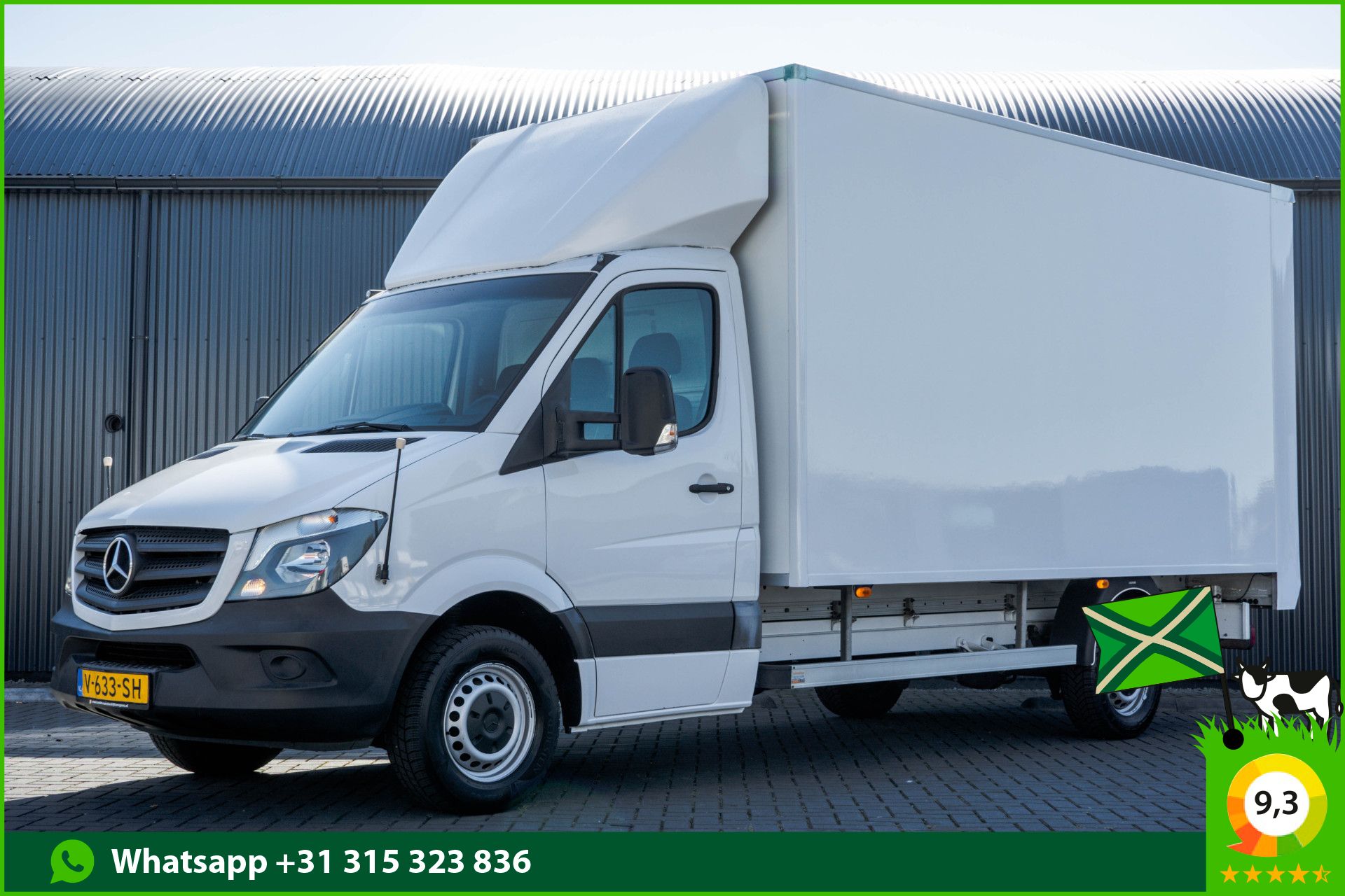 Mercedes-Benz Sprinter 314CDI 143PK Bakwagen met Laadklep | 1140KG LV 3 ...